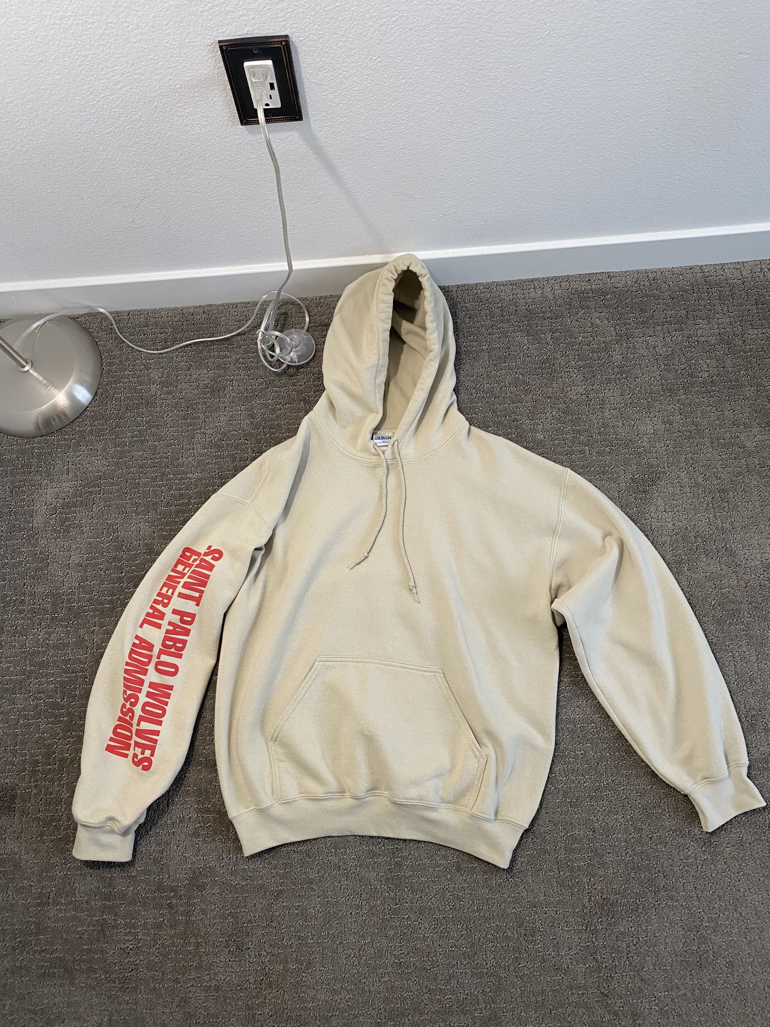 Kanye West Kanye West Saint Pablo Wolves General Admission Hoodie | Grailed