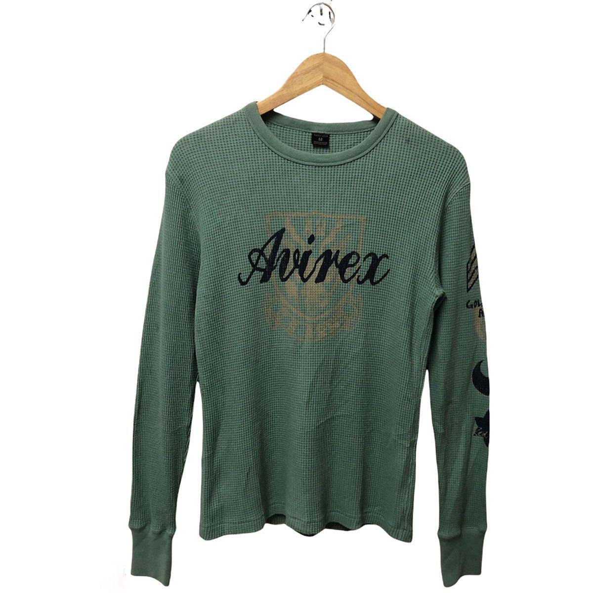 Avirex × Military RARE! AVIREX US ARMY INFANTRY DIV.LONG SLEEVE ...