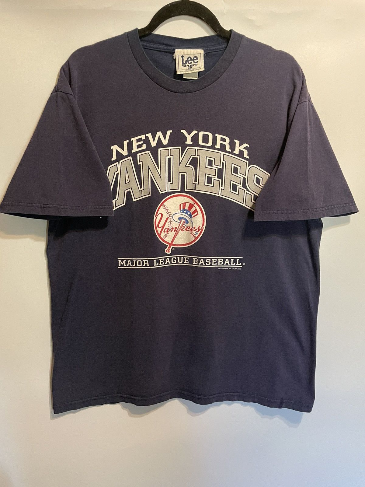 Lee × Made In Usa × Vintage 2000 New York Yankees Merch tee | Grailed