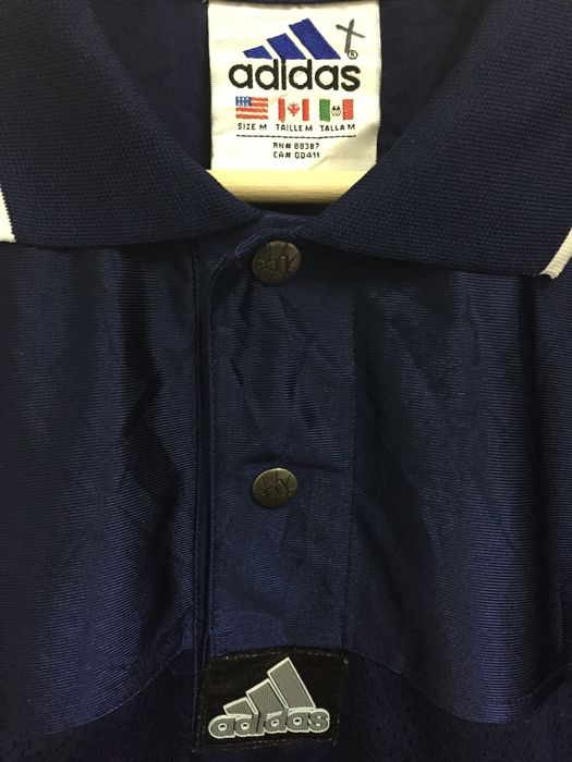 Adidas Final drop !!!! Vintage 90s Adidas poppers Button Side snap ...