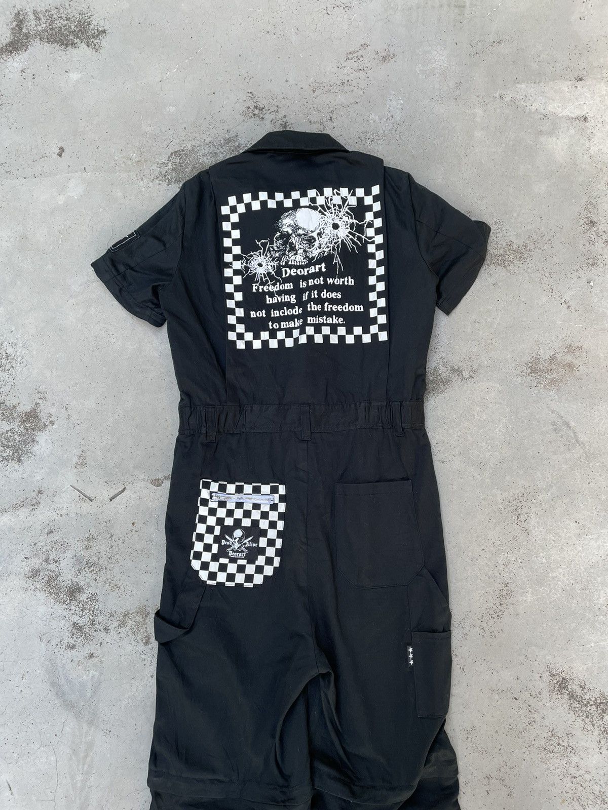 Vintage VINTAGE DEORART PUNK COVERALLS | Grailed