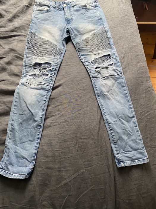 Vintage NXP ripped jeans | Grailed