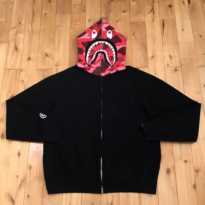 Bape 🔥NFS limited🔥 shark full zip hoodie BAPE pharrell camo | Grailed