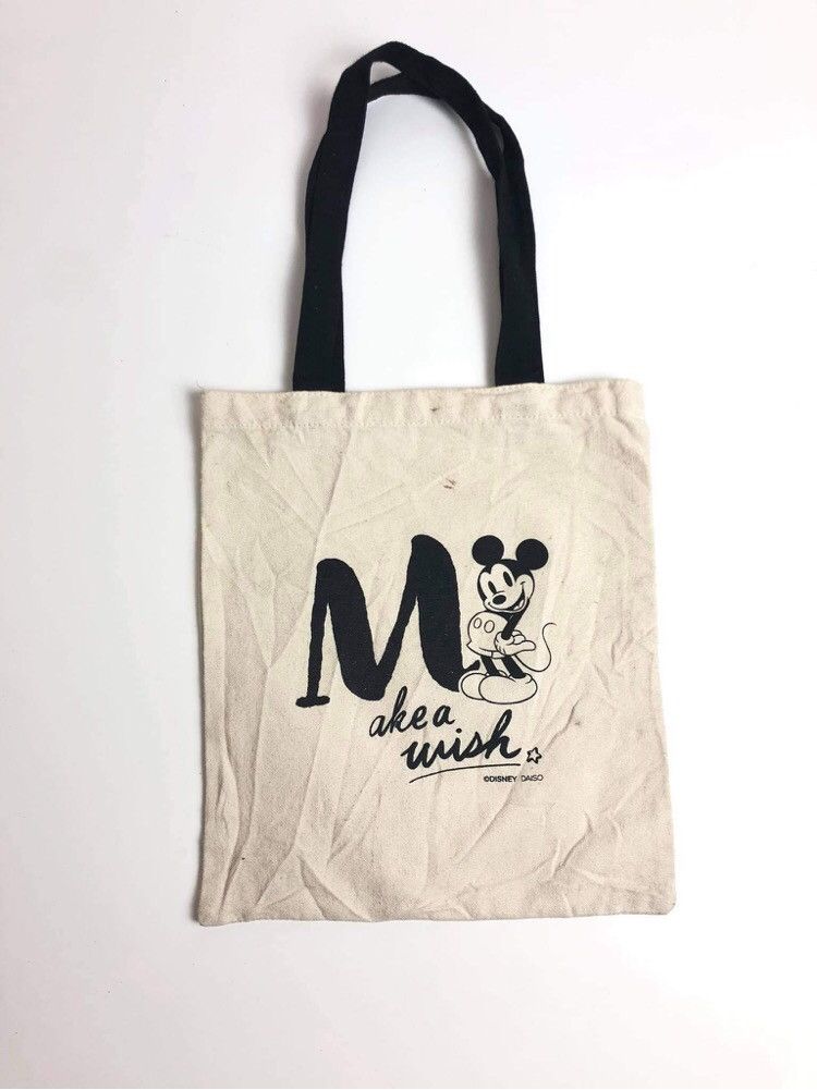 Disney × Mickey Mouse Disney Daiso Cartoon Mickey Style Tote Bag | Grailed