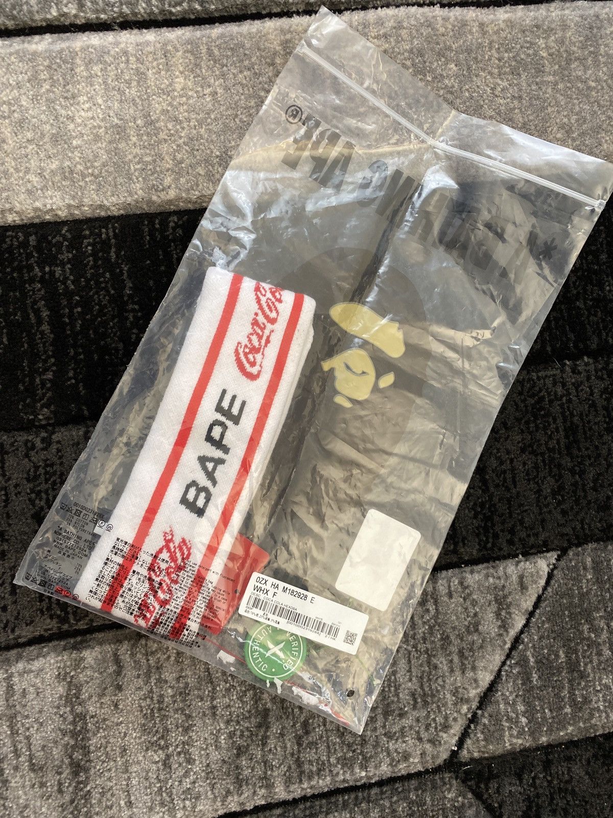 Bape × Coca Cola Bape x Coca Cola Headband | Grailed