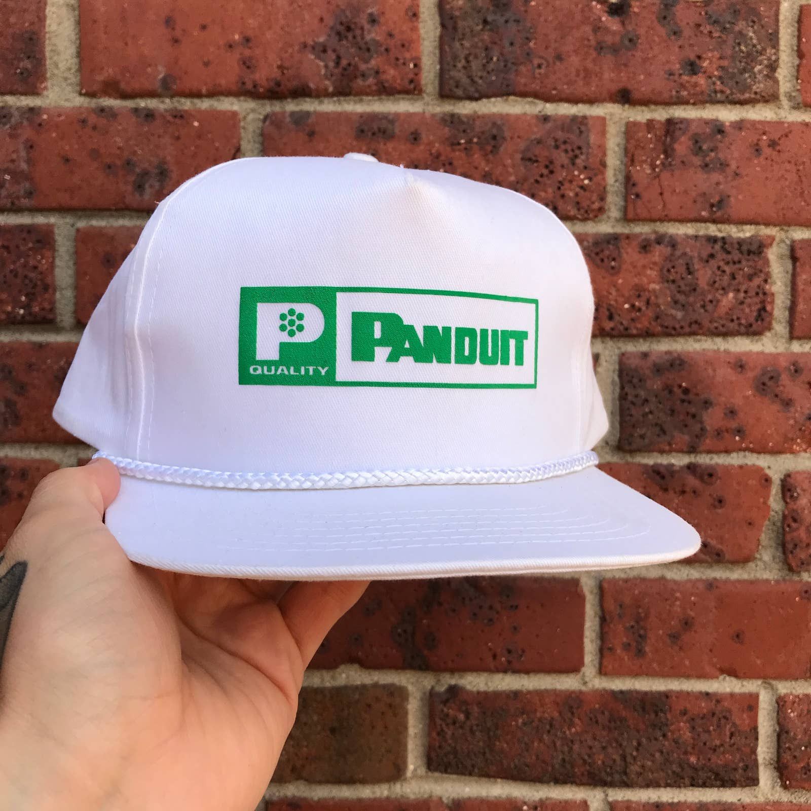 Other Panduit Electronics vintage style company logo rope hat | Grailed