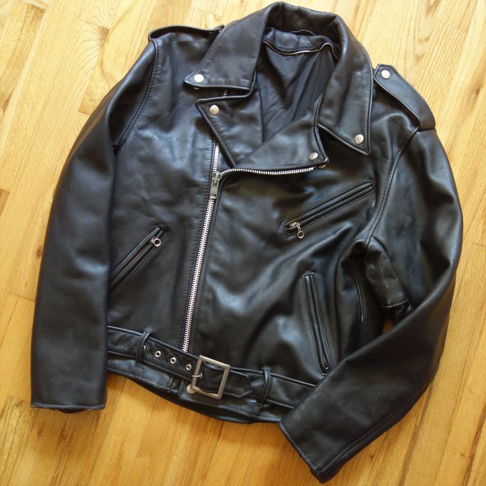 Vintage vintage SCHOTT perfecto USA made leather jacket biker | Grailed