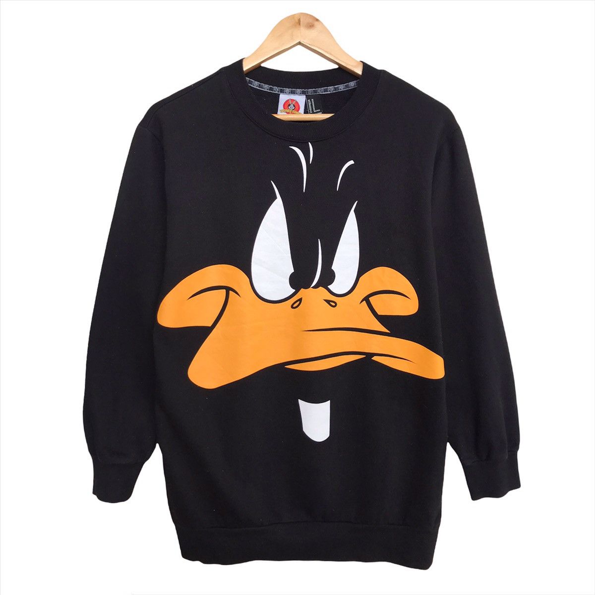 Anime × Cartoon Network Looney Tunes Duck Big Logo Sweatshirt | Grailed