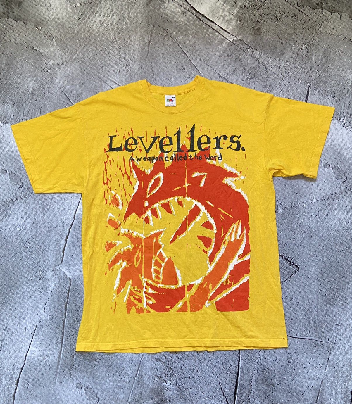 Fruit Of The Loom × Vintage Levellers Fruit Of The Floom T-shirt | Grailed