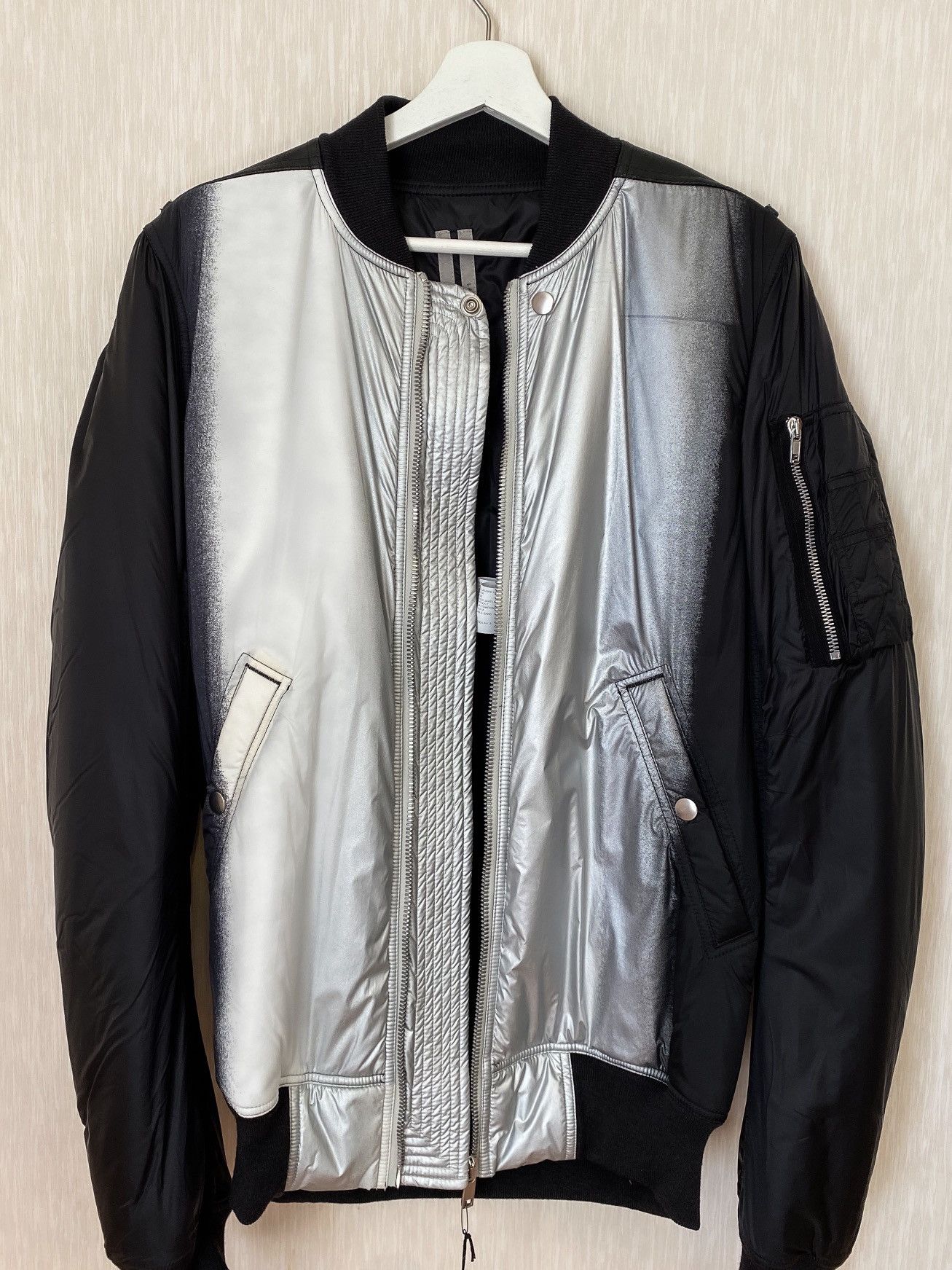 Rick Owens NEW Gradient Fade Bomber Jacket FW19 LARRY | Grailed
