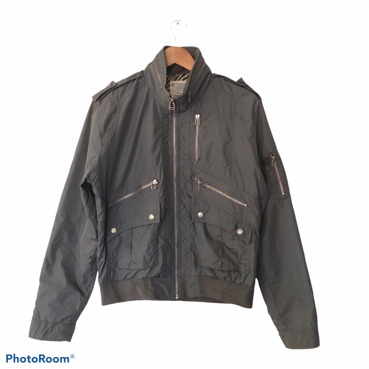 Japanese Brand SALE⚡️Tough spirit bomber zippier Jacket biker Style ...