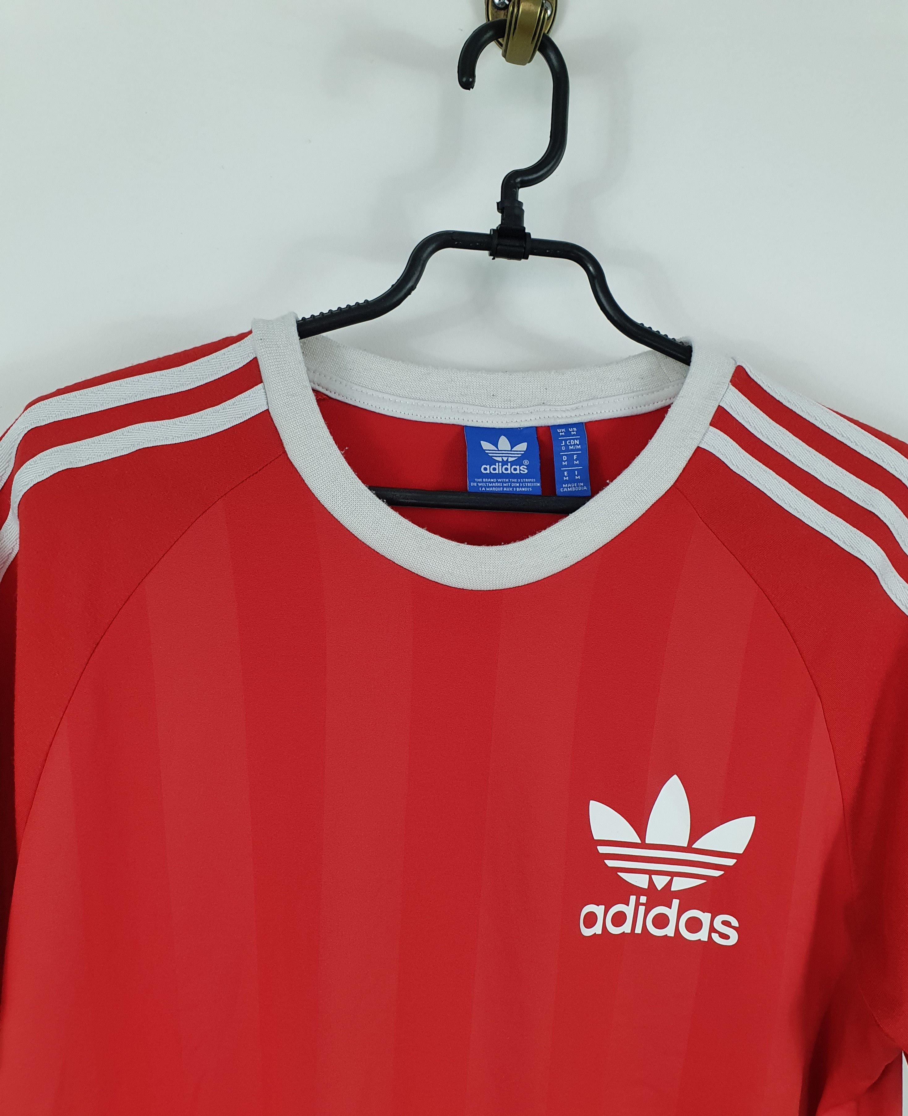 Adidas Adidas Original Red T-Shirts | Grailed