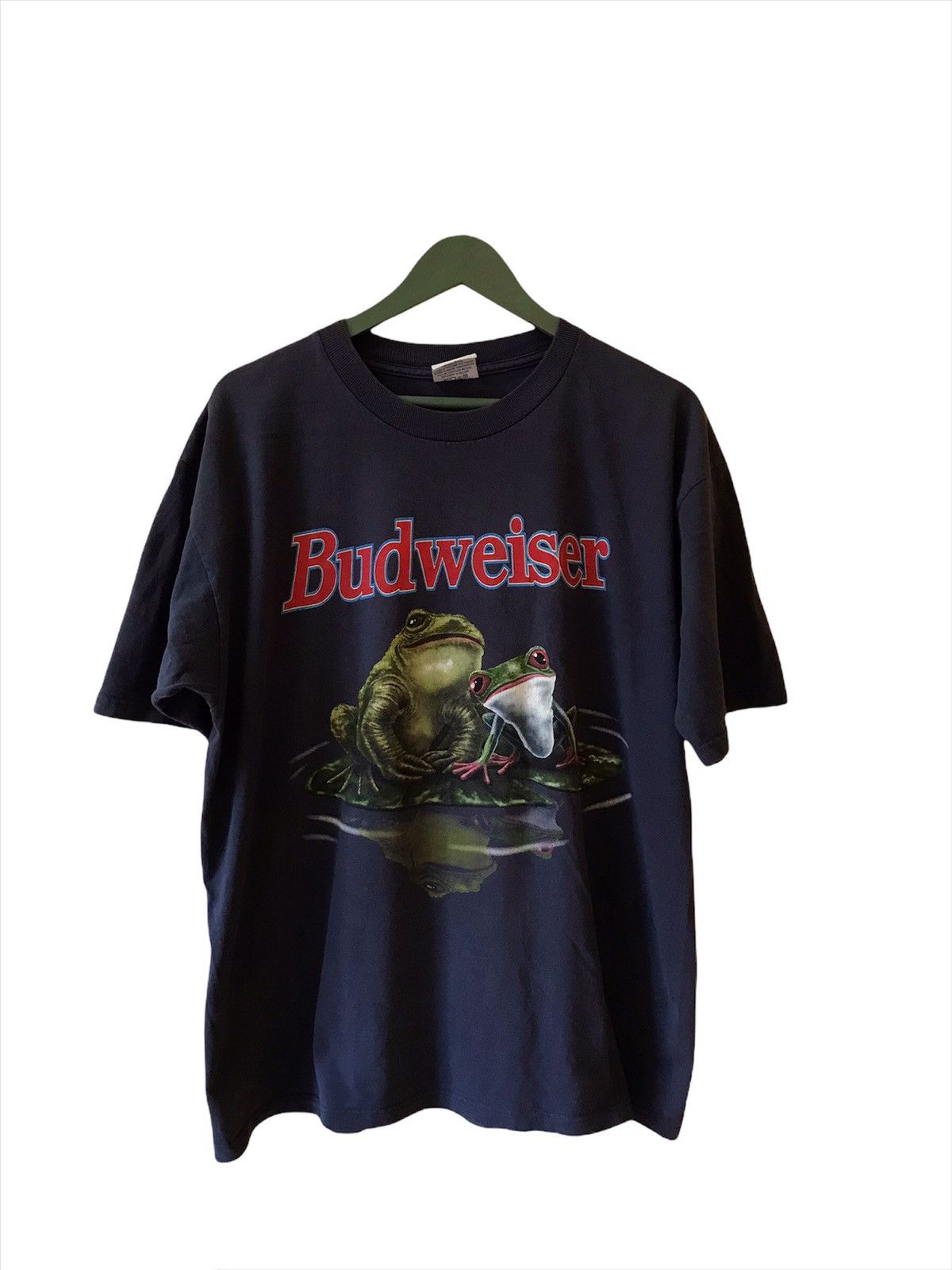 Budweiser × Vintage Vintage Budweiser Frog Design Tee | Grailed