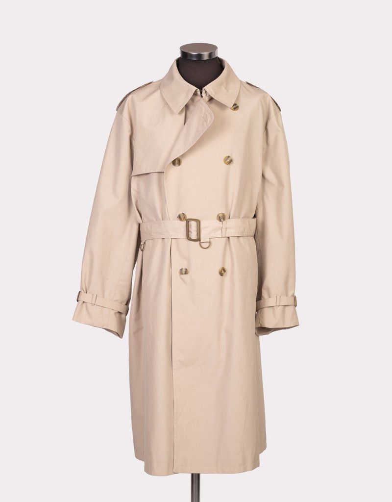 Vintage Bogart Kappahl Double Breasted Beige Trench Coat, US 42 | Grailed