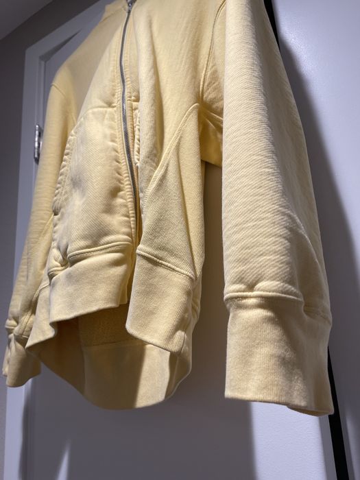 Yeezy Season Yeezy Season 3 Yellow Zip-Up Hoodie | Grailed