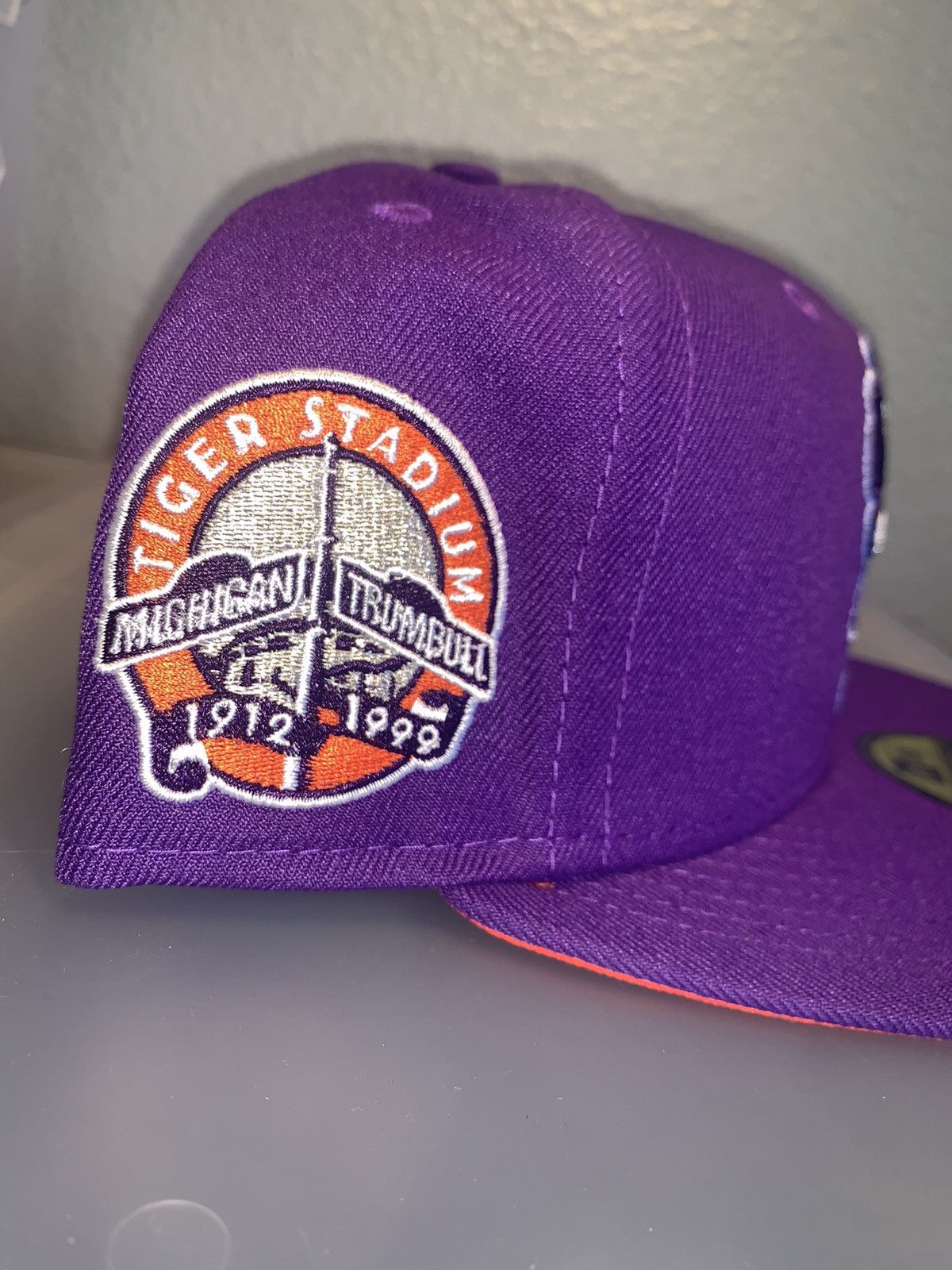 New Era Detroit Tigers Coked Out Tiger stadium Patch Orange Uv 7 5/8 ...