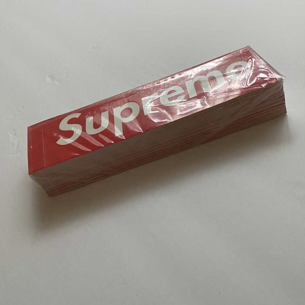 Supreme 100 Supreme Box Logo Sticker Brick | Grailed