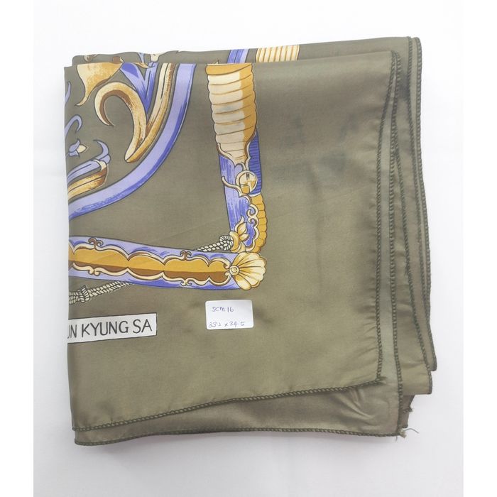 Japanese Brand Sun Kyung Sa Silk Scarf / Neckwear / Neckerchief - SCM16 ...