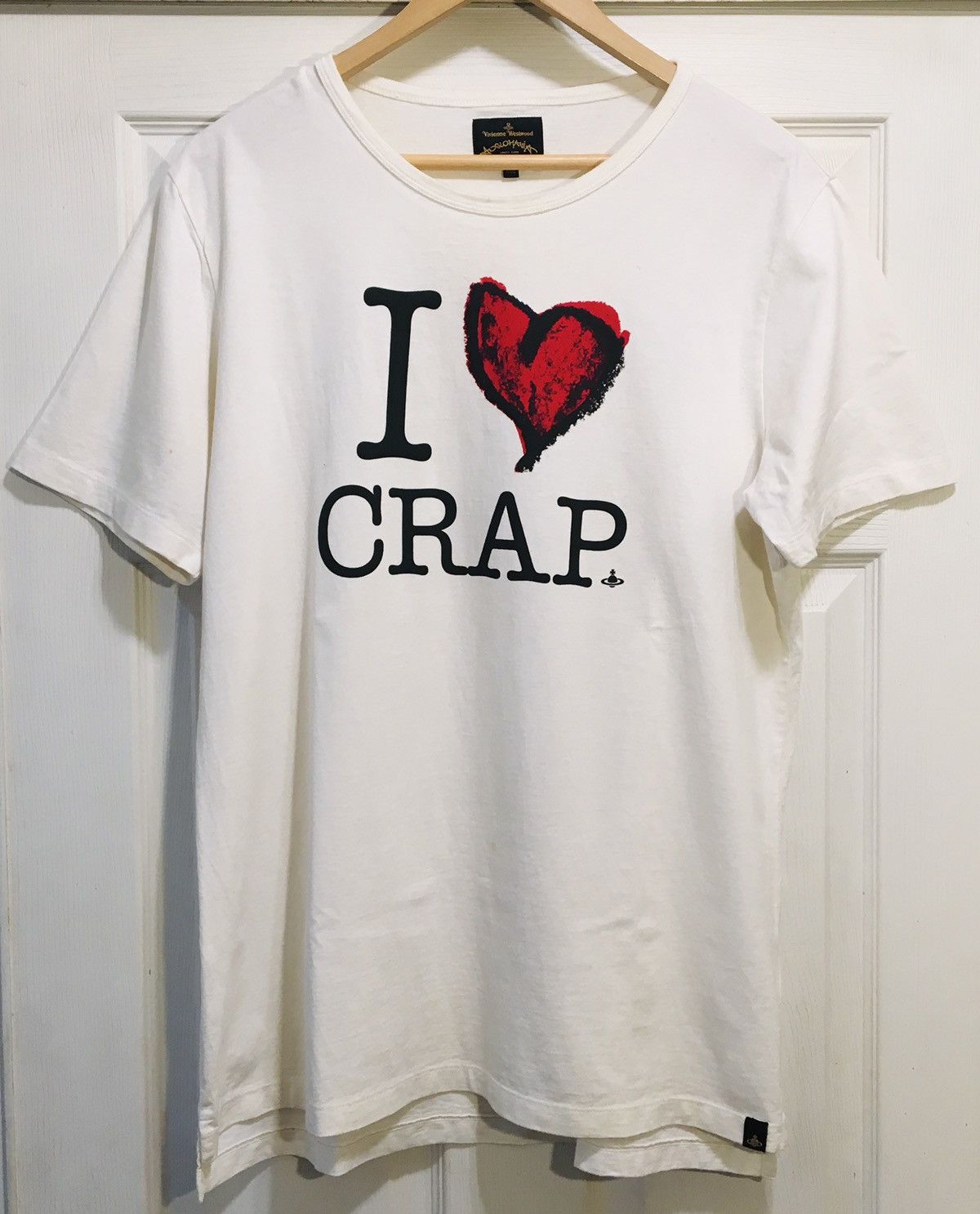 Vivienne Westwood Vivienne Westwood Anglomania I Love Crap T-shirt ...