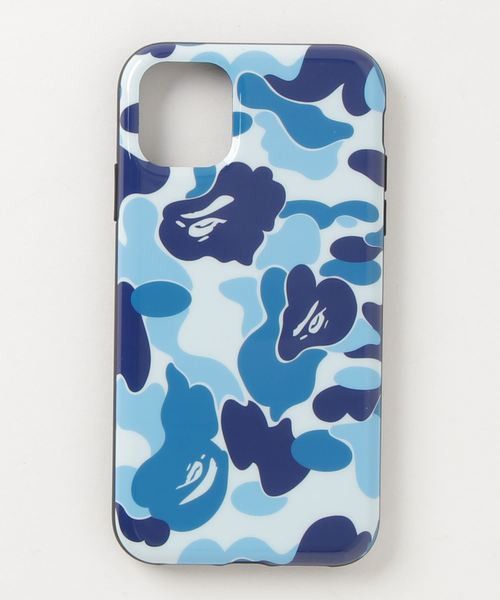 Bape A BATHING APE Mobile Case ABC CAMO I PHONE 11 CASE M Blue | Grailed