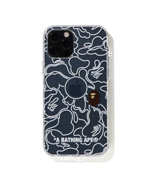 Bape A BATHING APE ABC NEON CAMO IPHONE 12 PRO MAX CLEAR CASE M | Grailed