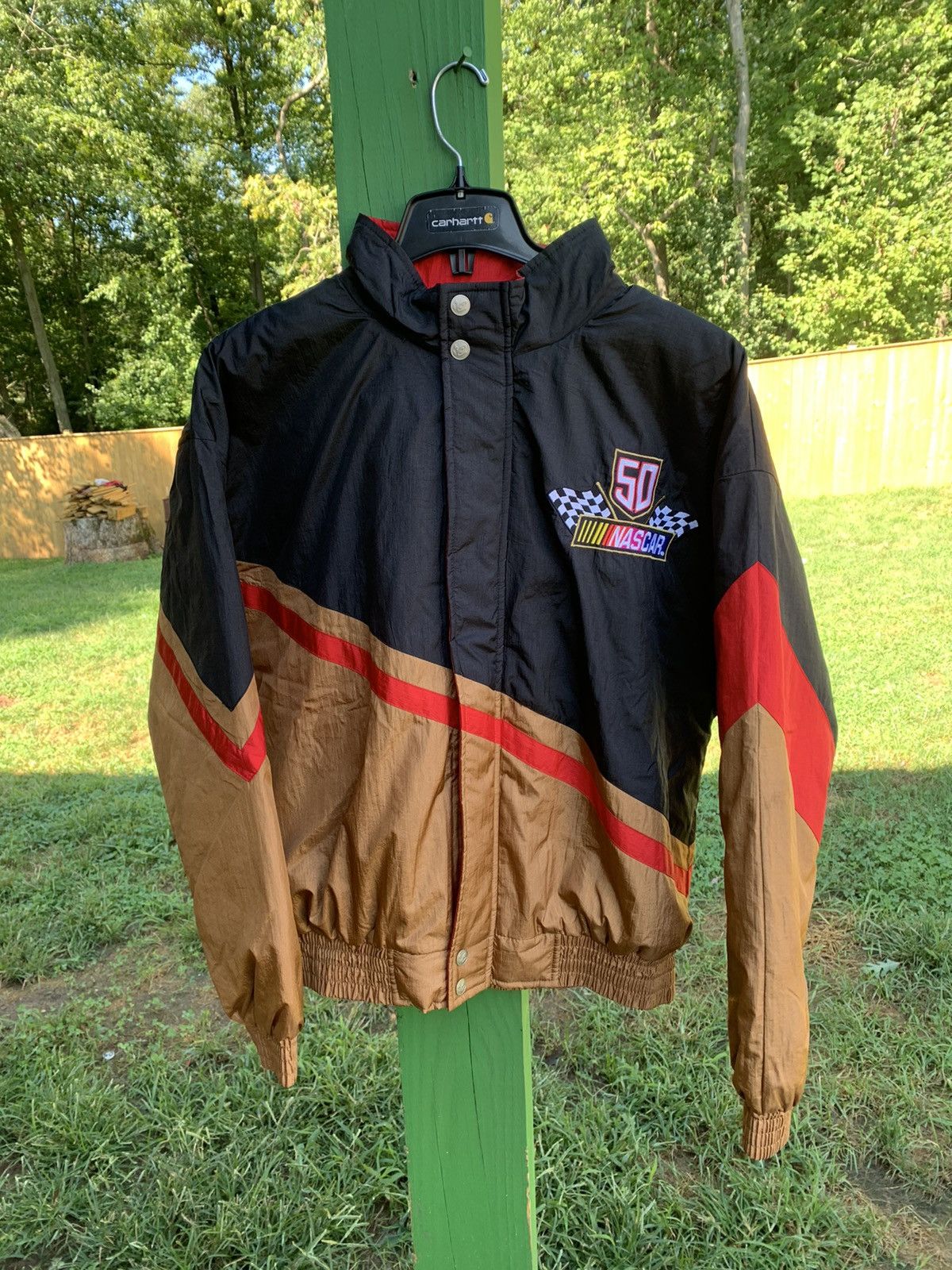 NASCAR × Streetwear × Vintage Vintage NASCAR 50 Year Anniversary Jacket ...