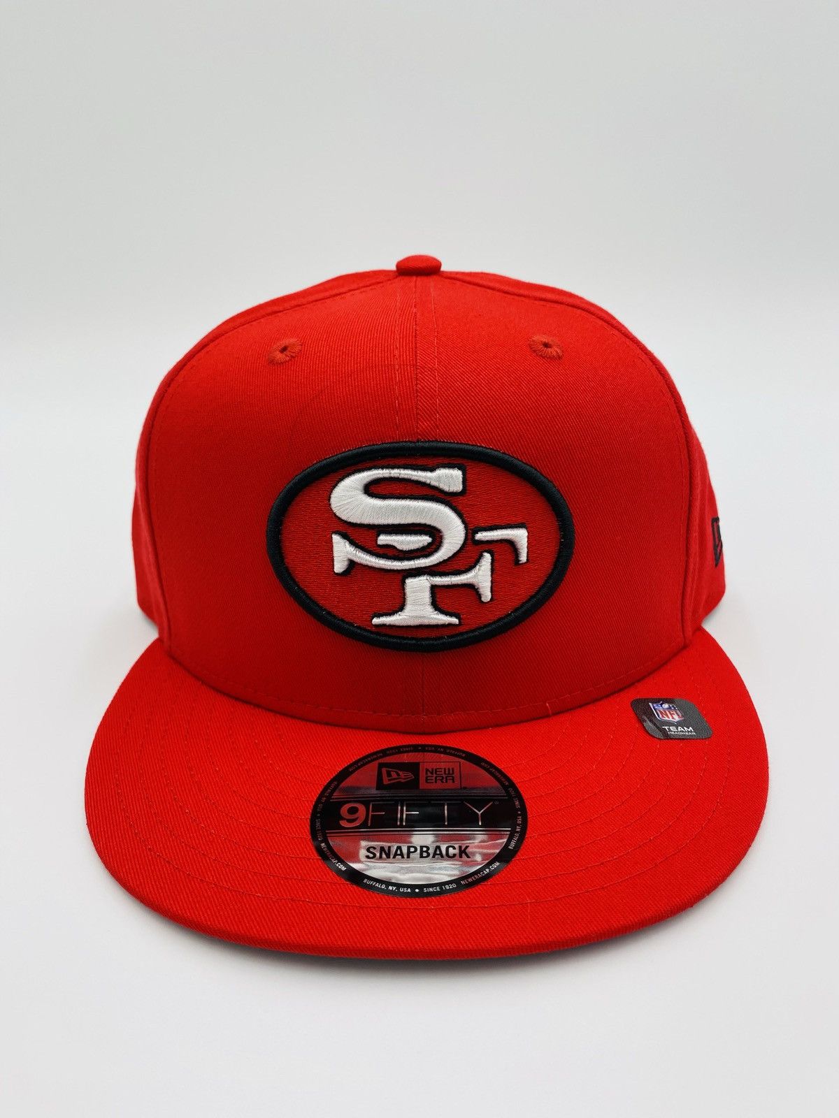 New Era San Francisco 49ers New Era 9Fifty Red NFL Snapback | Grailed