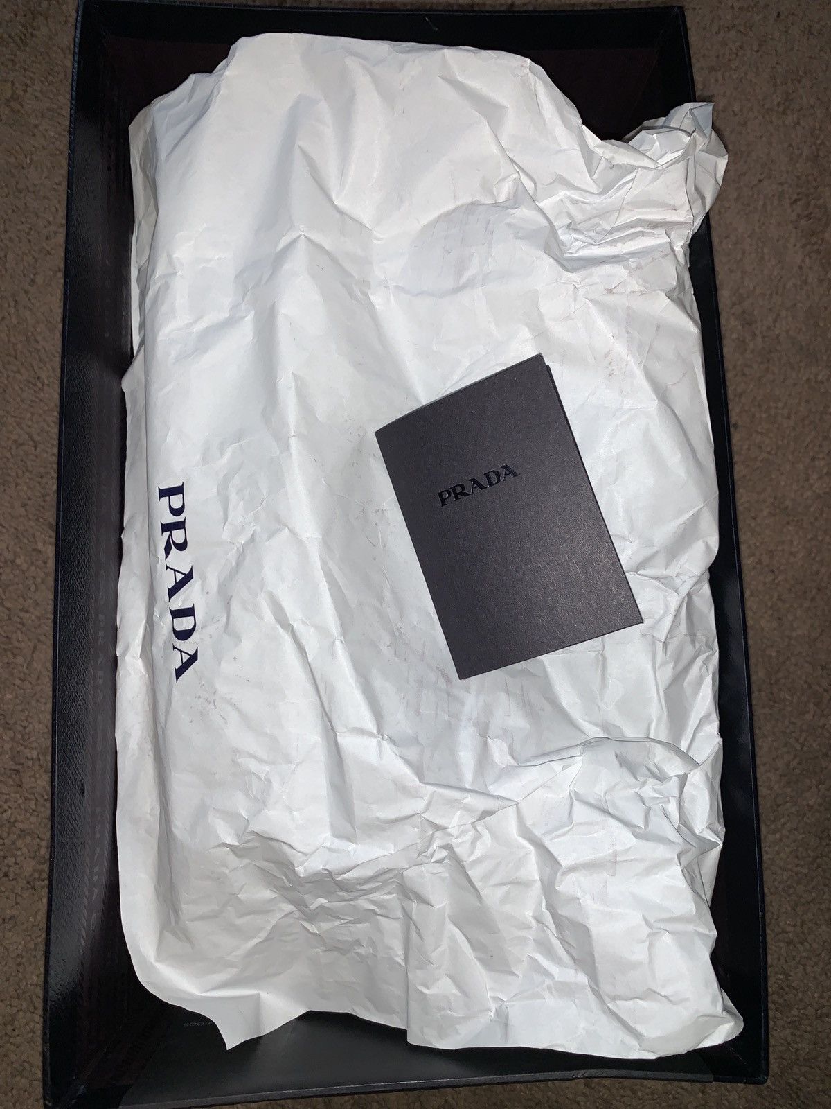 Prada Prada Black Nylon Tech Slides | Grailed