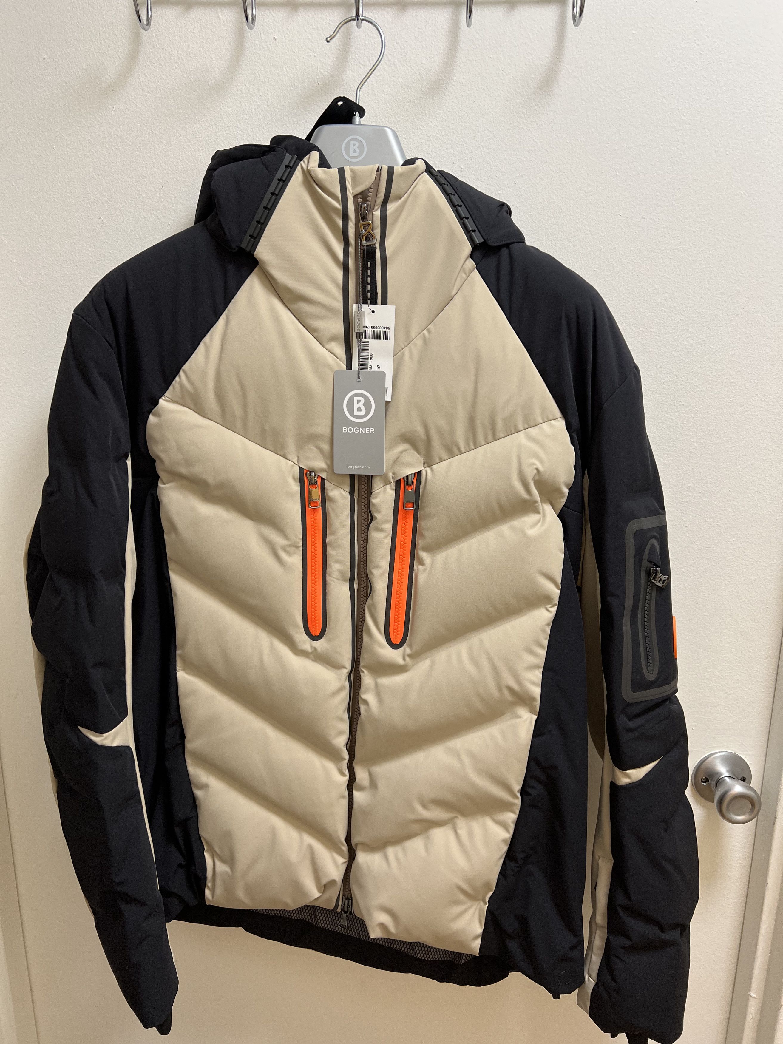 Bogner $1800 Felian Quilted Down Hooded Ski Jacket White IT52 | Grailed