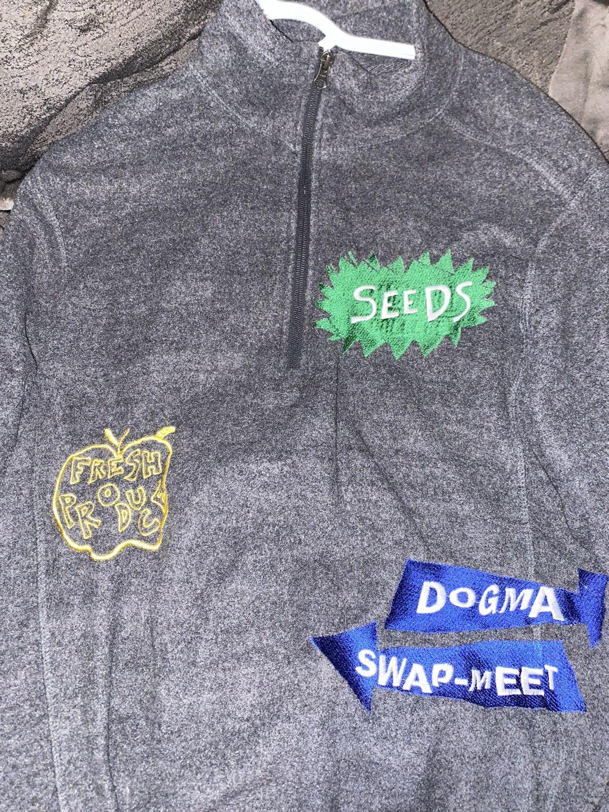 Asspizza Dogma swap meet golfer vest LOL | Grailed