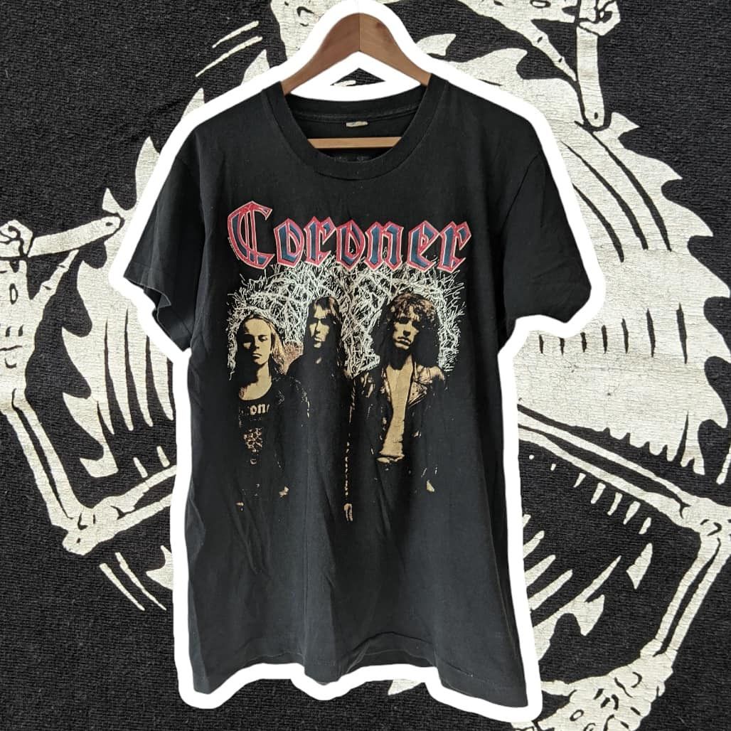 Band Tees × Rock Tees × Vintage 1990 Coroner No more color | Grailed