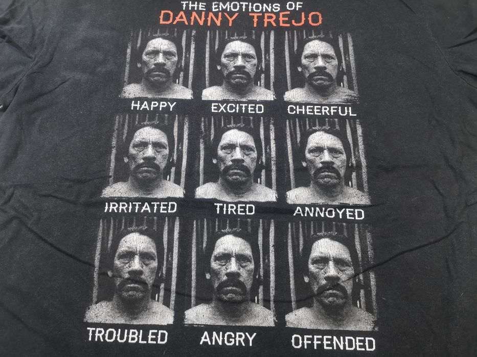 Sportswear The Emotions Of Danny Trejo T-Shirt Size XL | Grailed
