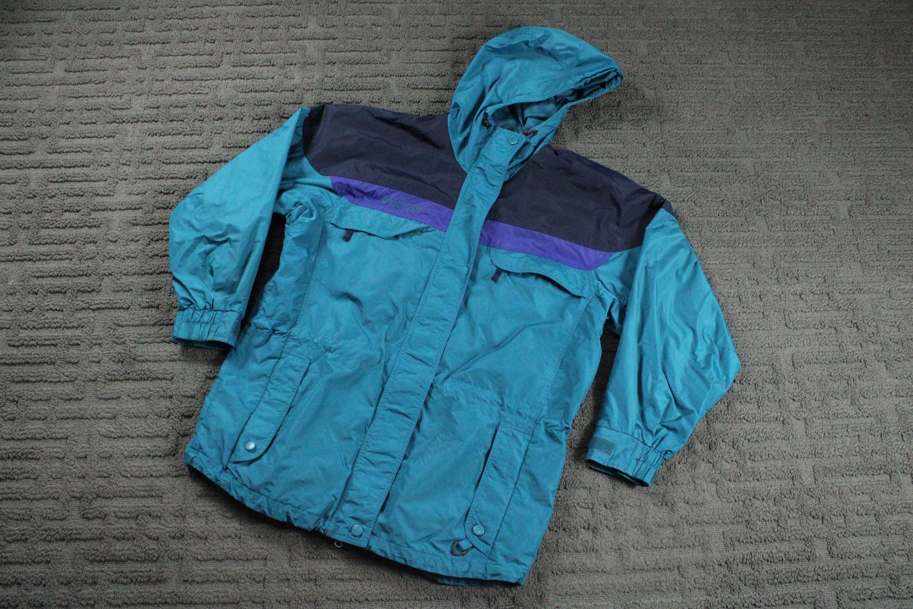 Vintage Columbia Jacket / 90s Color Block Windbreaker | Grailed