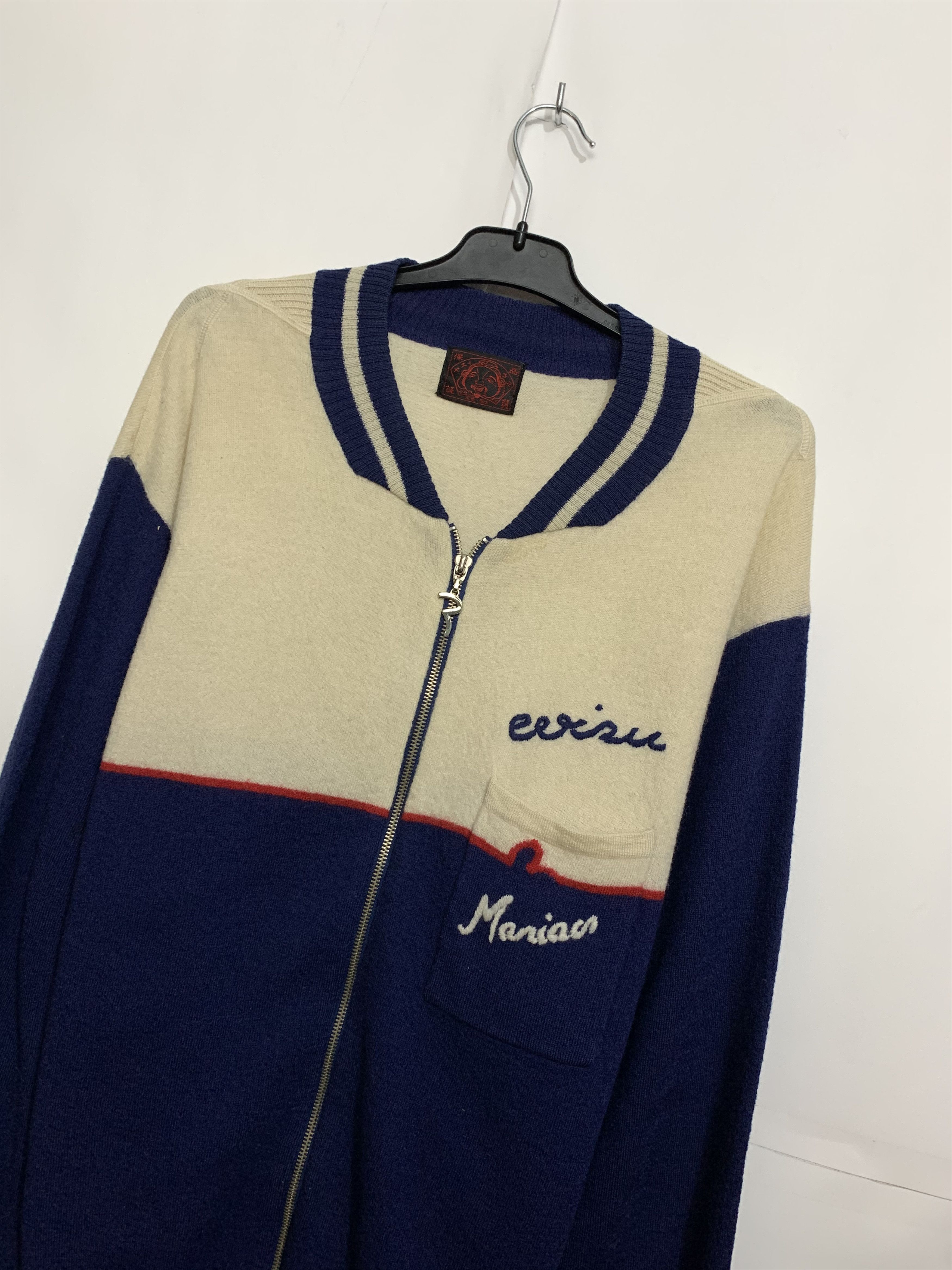 Vintage Evisu Wool Bomber Jacket | Grailed