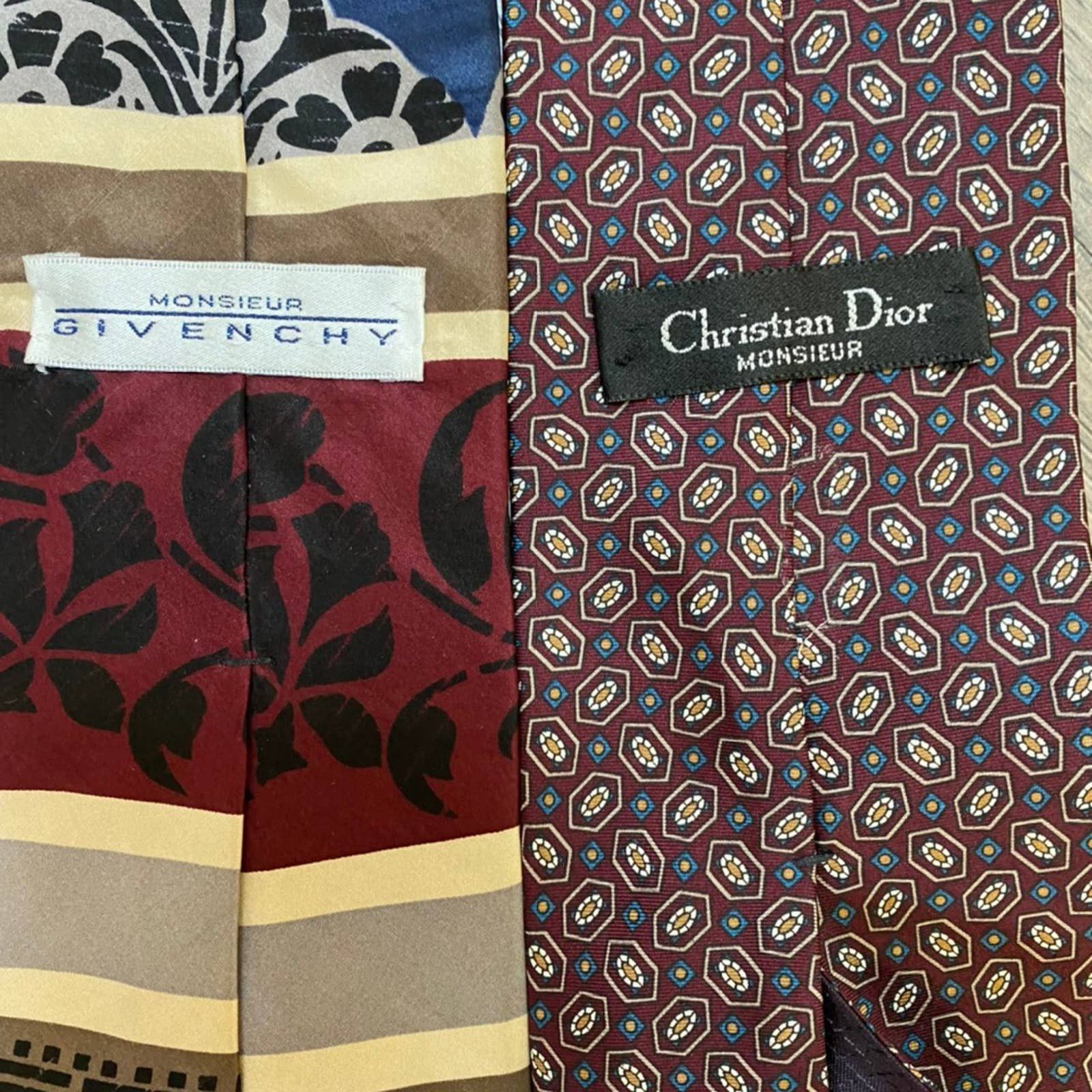 Givenchy Givenchy Christian Dior 2 designer Ties | Grailed