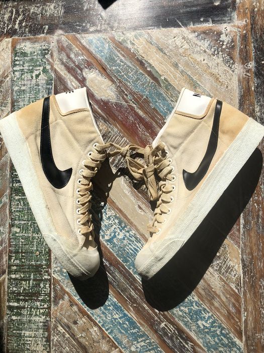 Nike Vintage 1979 Nike Blazer High Canvas Basketball Shoes | Grailed