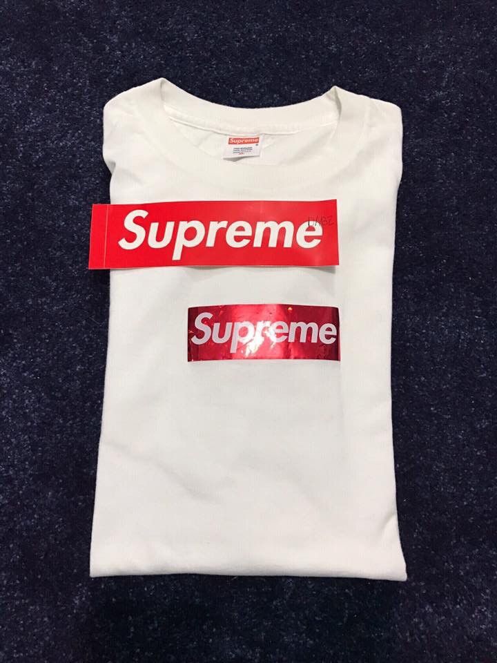 Supreme *** RARE Supreme Holographic Box Logo*** | Grailed