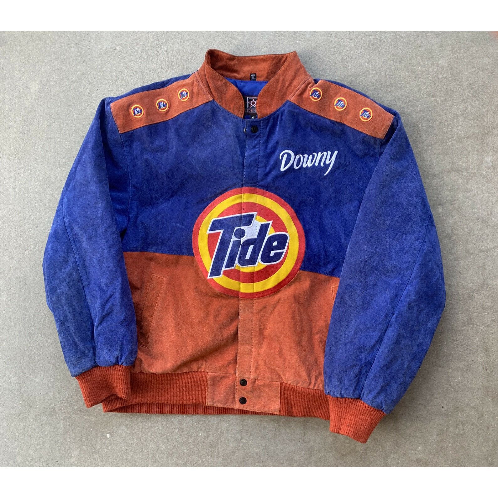 Vintage Tide Racing Jacket Rickey Cravens JH Designs Jeff Hamilton ...