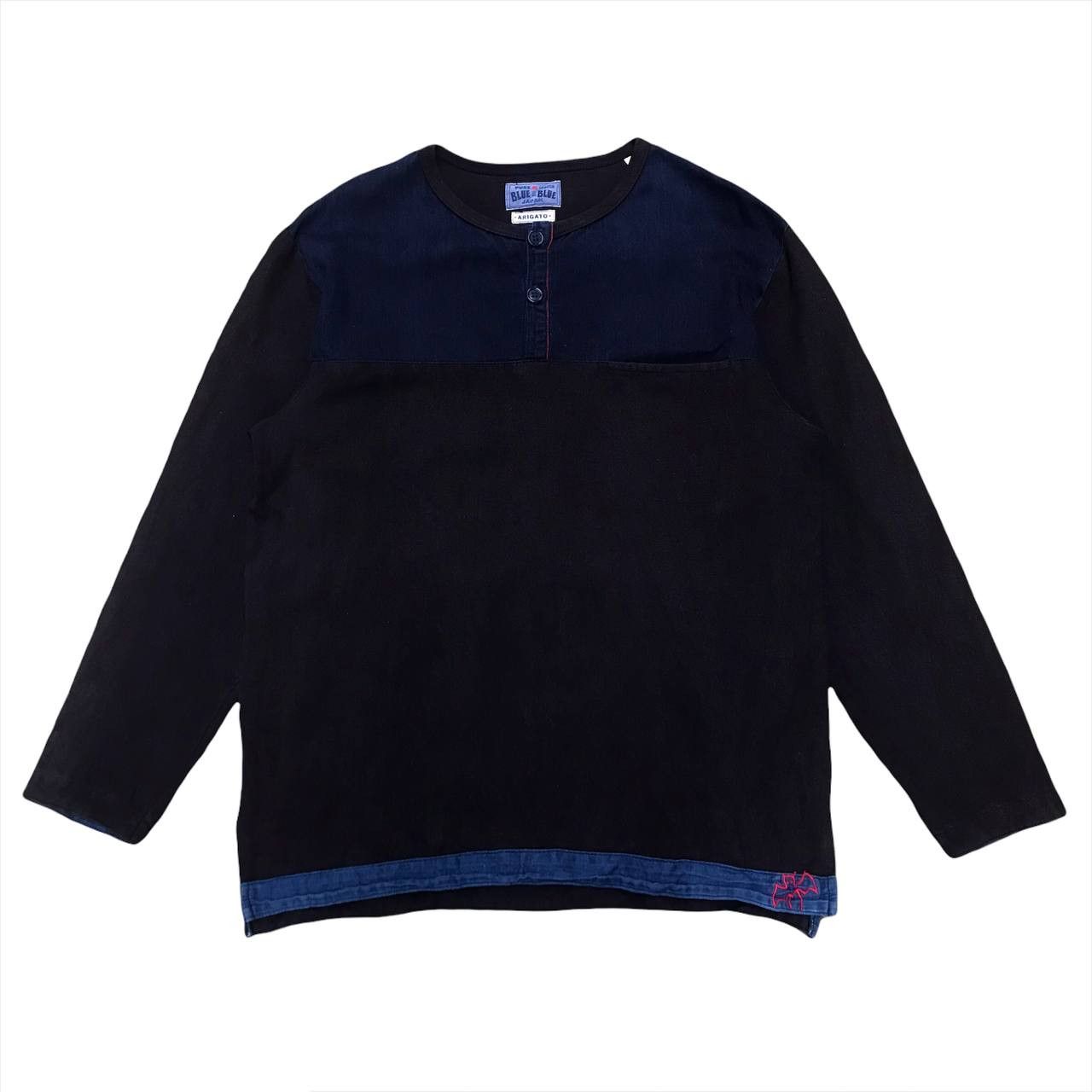 Blue Blue Japan × Japanese Brand Blue Blue Japan Indigo Long Sleeve ...
