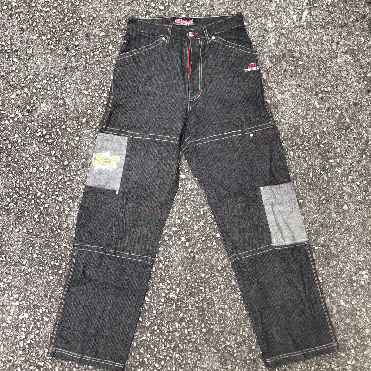 Japanese Brand Transer Double Knee Skateboard Pants | Grailed