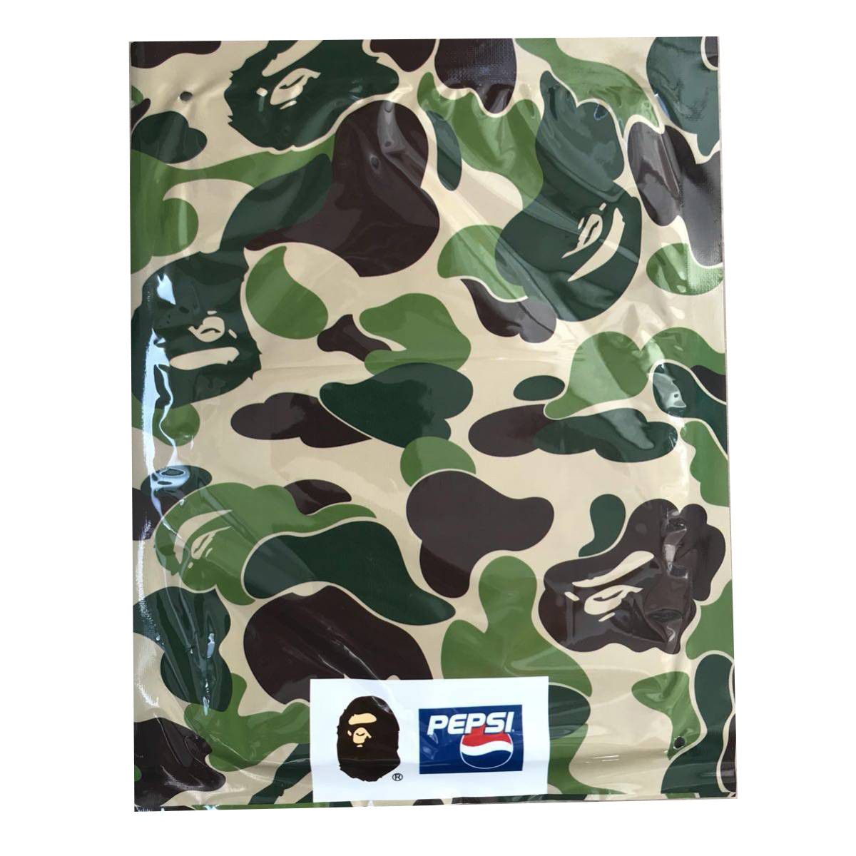 Bape 🔥 ️‍ 2001 Bape x Pepsi CD Bapeman Theme Green Camo Bapepsi | Grailed