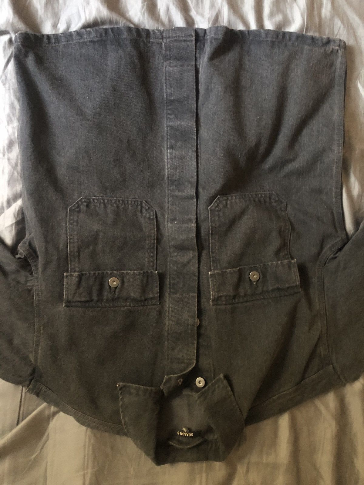 Yeezy Season Yeezy Season 6 Work Jacket Black | Grailed