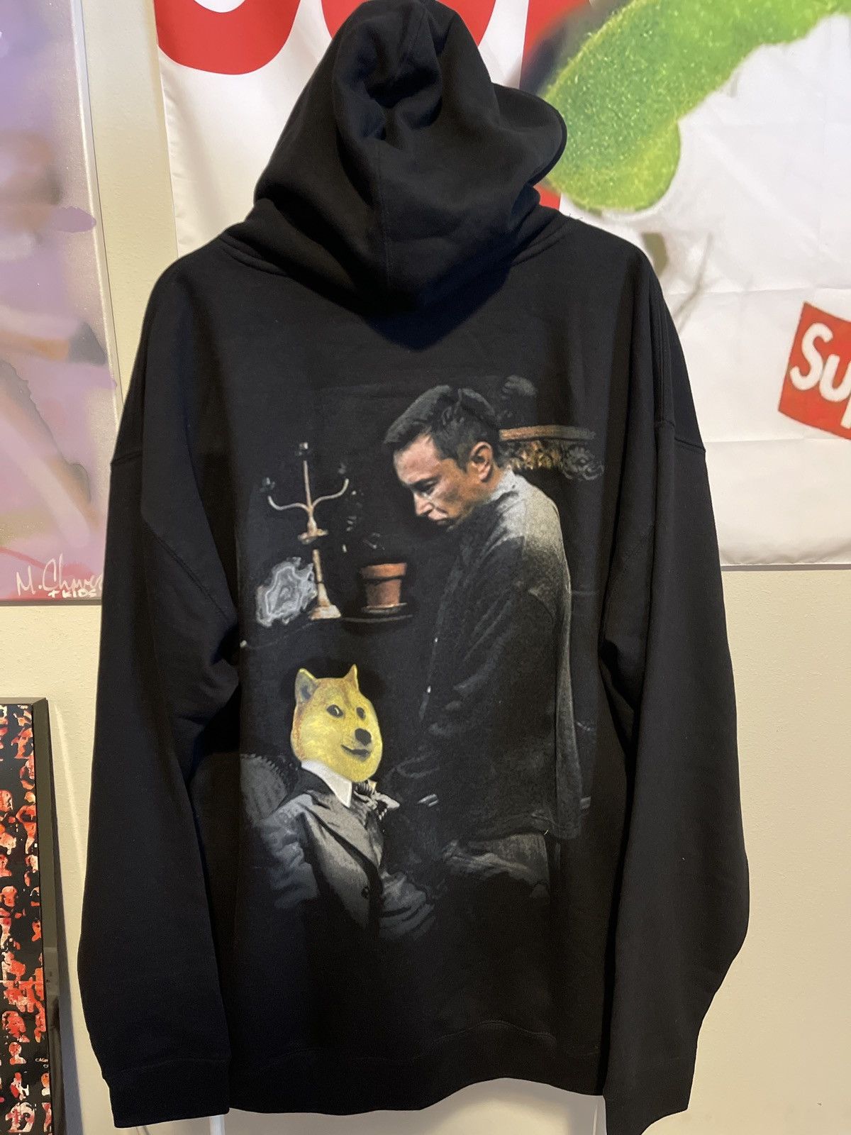 Streetwear Official Bootleg “Doge Father” Hoodie | Grailed