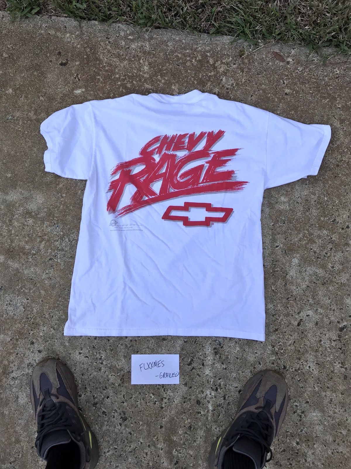 Chevy × Vintage Vintage 1996 Chevy Rage Racing Tee | Grailed