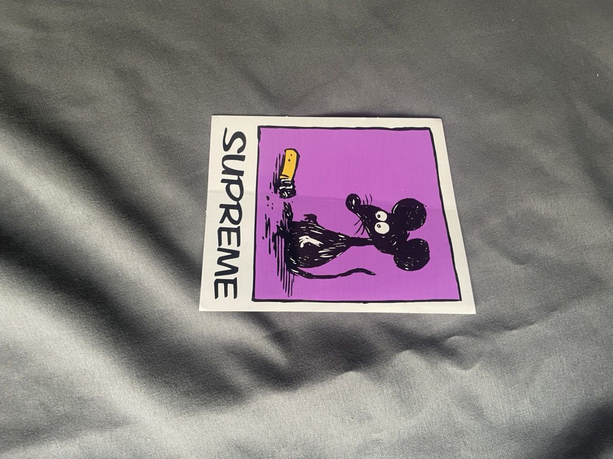 Supreme Supreme “Mouse” Purple Sticker SS21 | Grailed