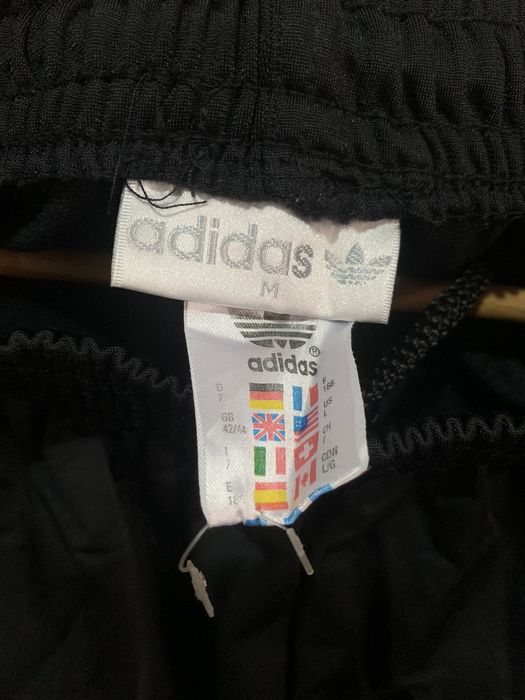 Adidas Vtg Adidas Side Tape Snap Button | Grailed