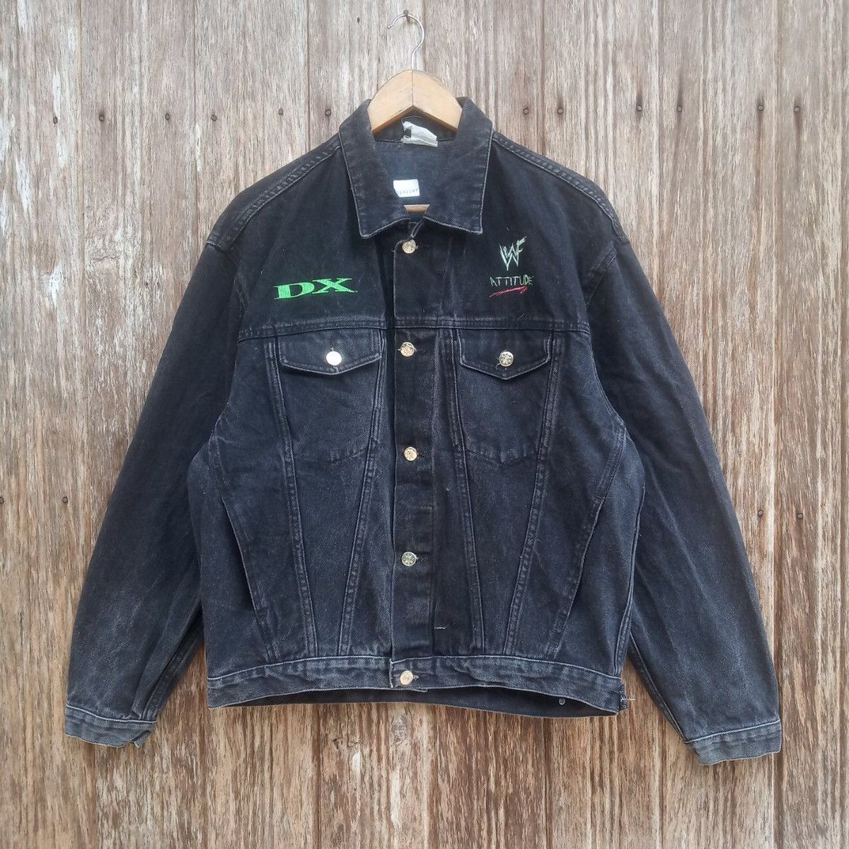 Denim Jacket × Vintage × Wwe D-Generation X Wrestling WWE WWF Wrestler ...