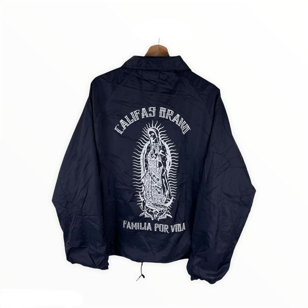Vintage Vintage Califas Brand Religion Big Logo Light Jacket | Grailed