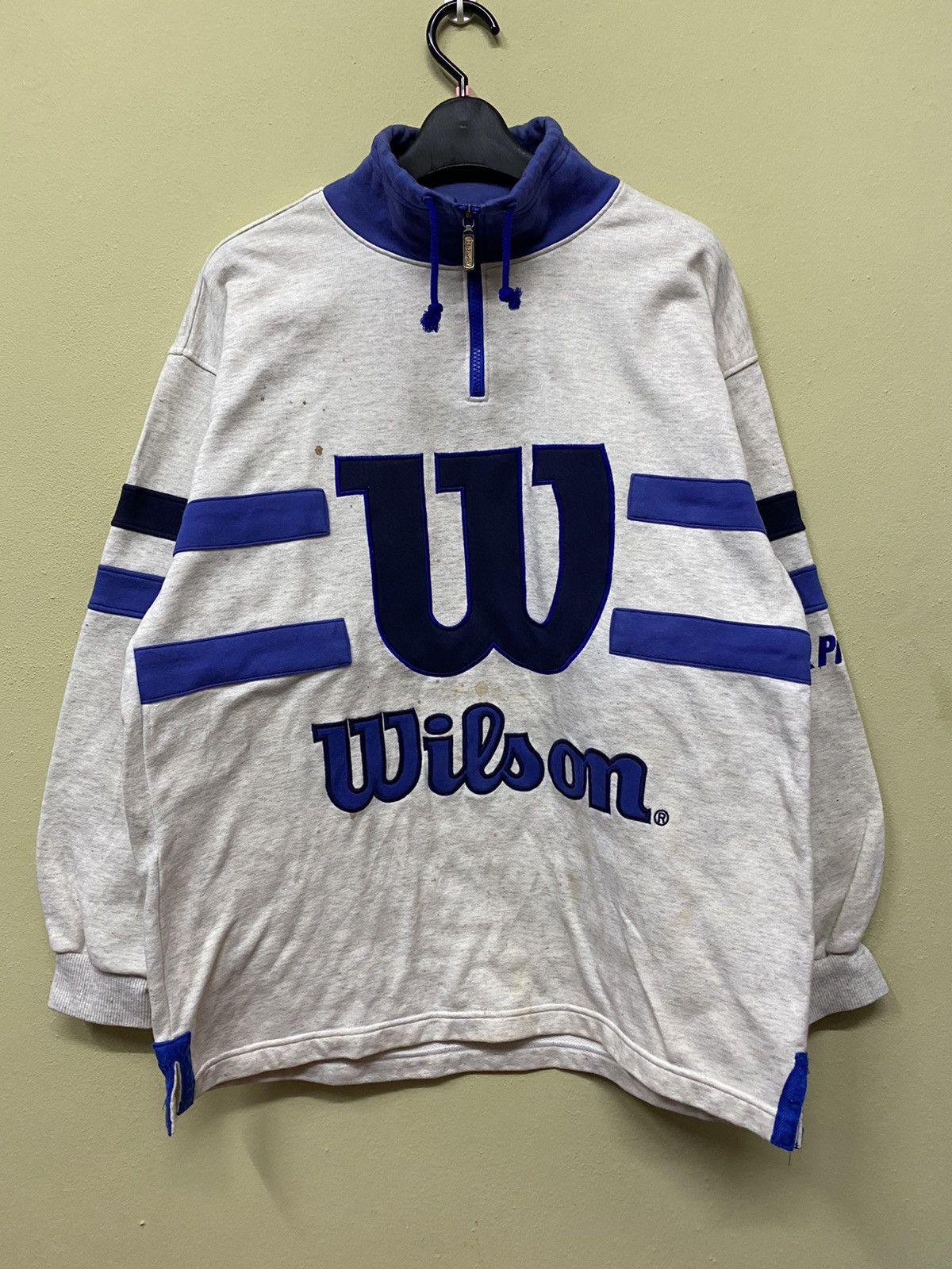 Streetwear × Wilson Athletics WILSON SWEATSHIRT BIG LOGO | Grailed