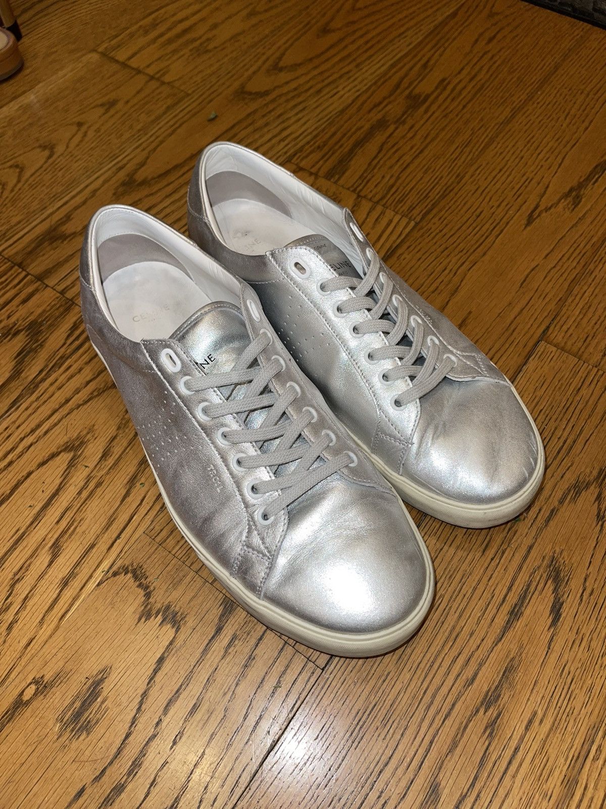 Celine Triomphe TR01L silver | Grailed